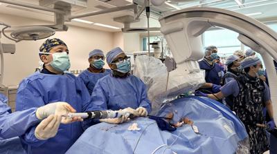 WVU Heart and Vascular Institute physicians first in state, region to ...