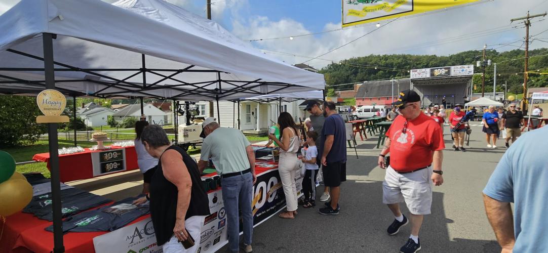 100 year celebration held in Nutter Fort, West Virginia, featuring ...