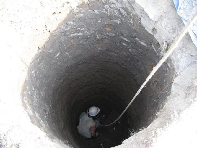 Privy Digging display at Bossard Library | | wvnews.com