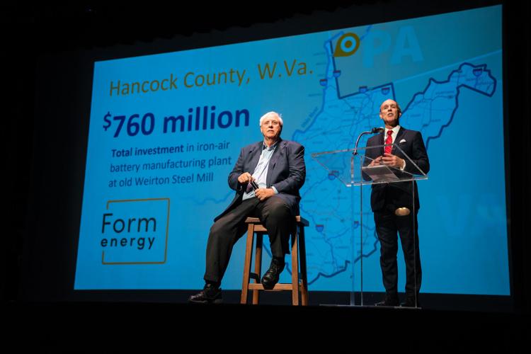 West Virginia Gov. Justice holds signing ceremony for Form Energy bill ...
