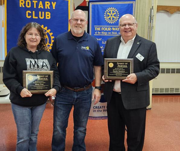 Rotary Club of Buckhannon-Upshur (West Virginia) recognizes service of 2 local residents ...