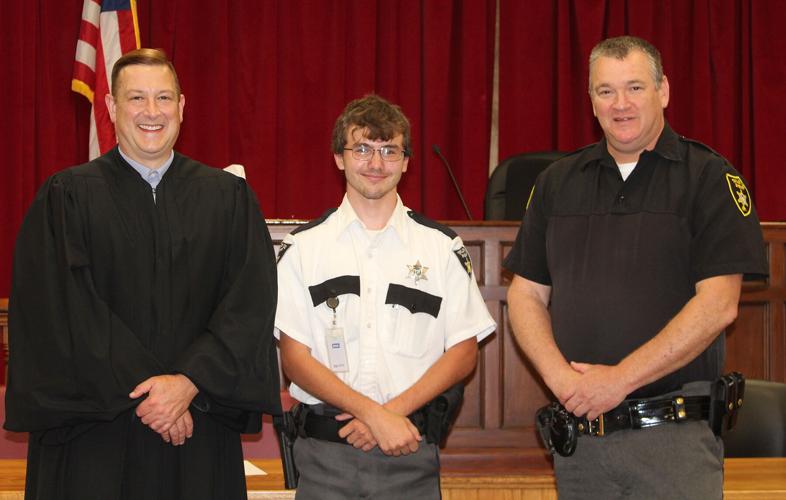 Logan Burke sworn in as deputy with Taylor County (West Virginia ...