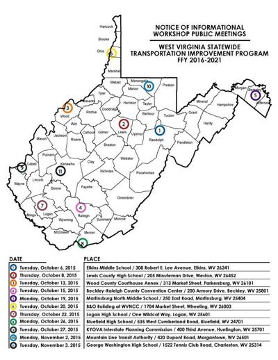 State highway funding meetings great opportunity for public inpute ...