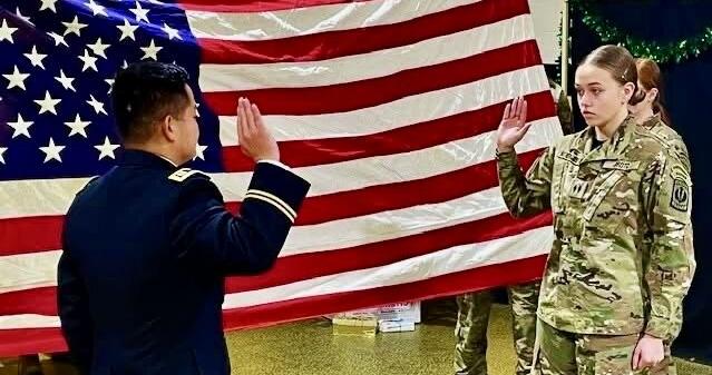Local JROTC cadet enlists in United States Army | Garrett News | wvnews.com
