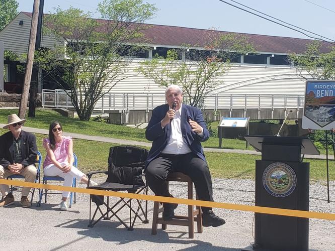 West Virginia Governor Jim Justice dedicates Birdeye Bend in Philippi ...