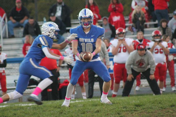 Undefeated no more: Gallia Academy football falls to Rock Hill 35-31 ...