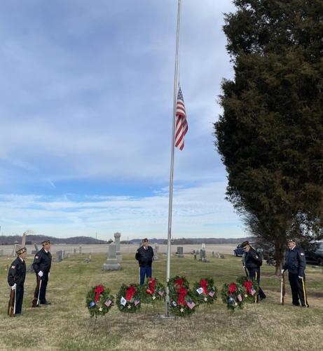 Wreaths Across America Day observed in historic Letart Cemetery ...