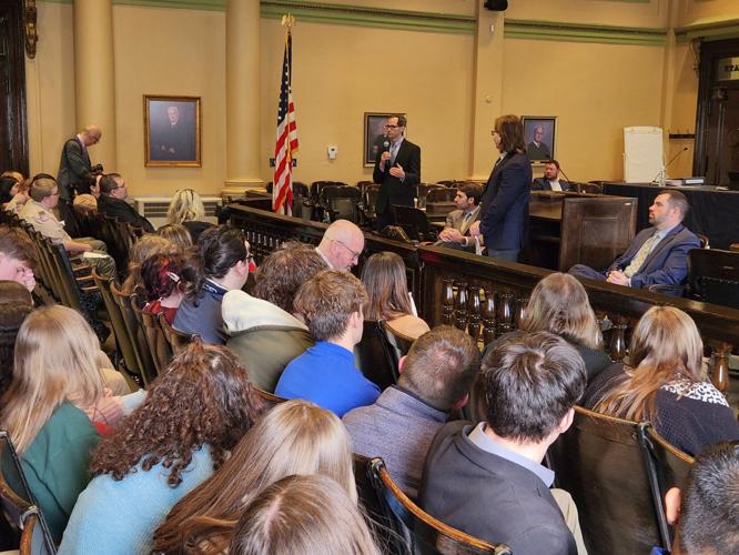 Courtroom crash course: Marion County (West Virginia) students witness ...