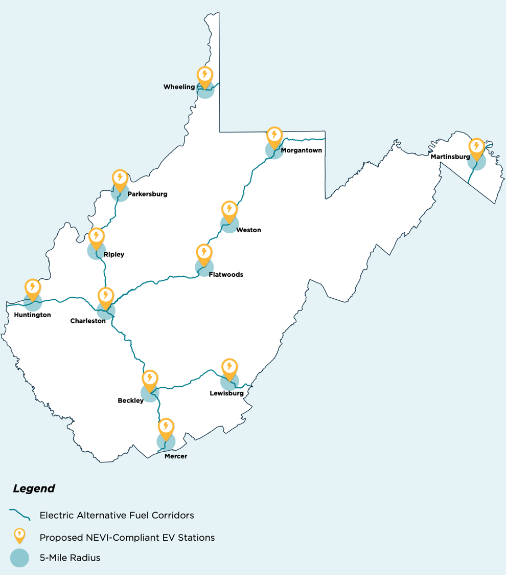 Plugging In: West Virginia electric vehicle charging station plans ...