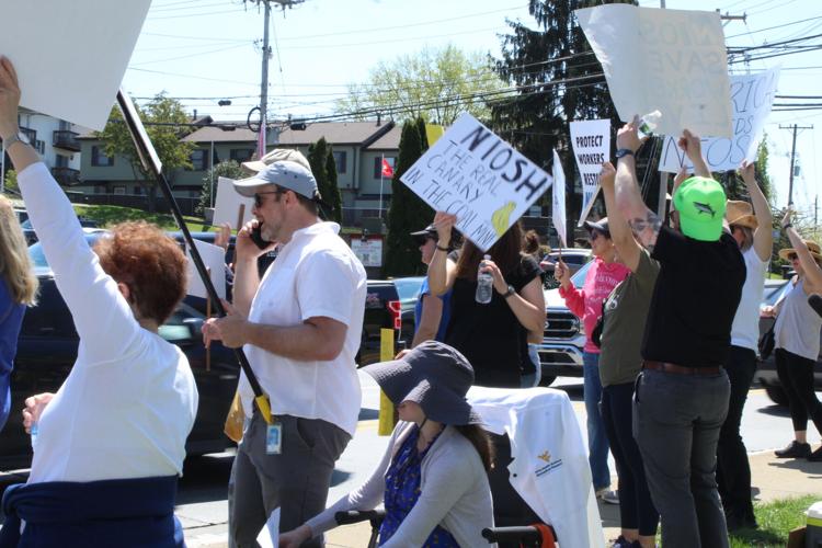 Protesters rally against NIOSH layoffs in Morgantown, West Virginia ...