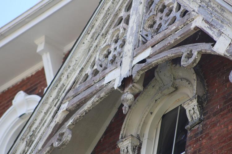 Louis Bennett Jr. building being painted, restored | News | wvnews.com