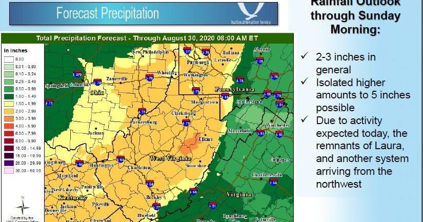 Rainfall from Tropical Depression Laura forecasted to end by midday ...