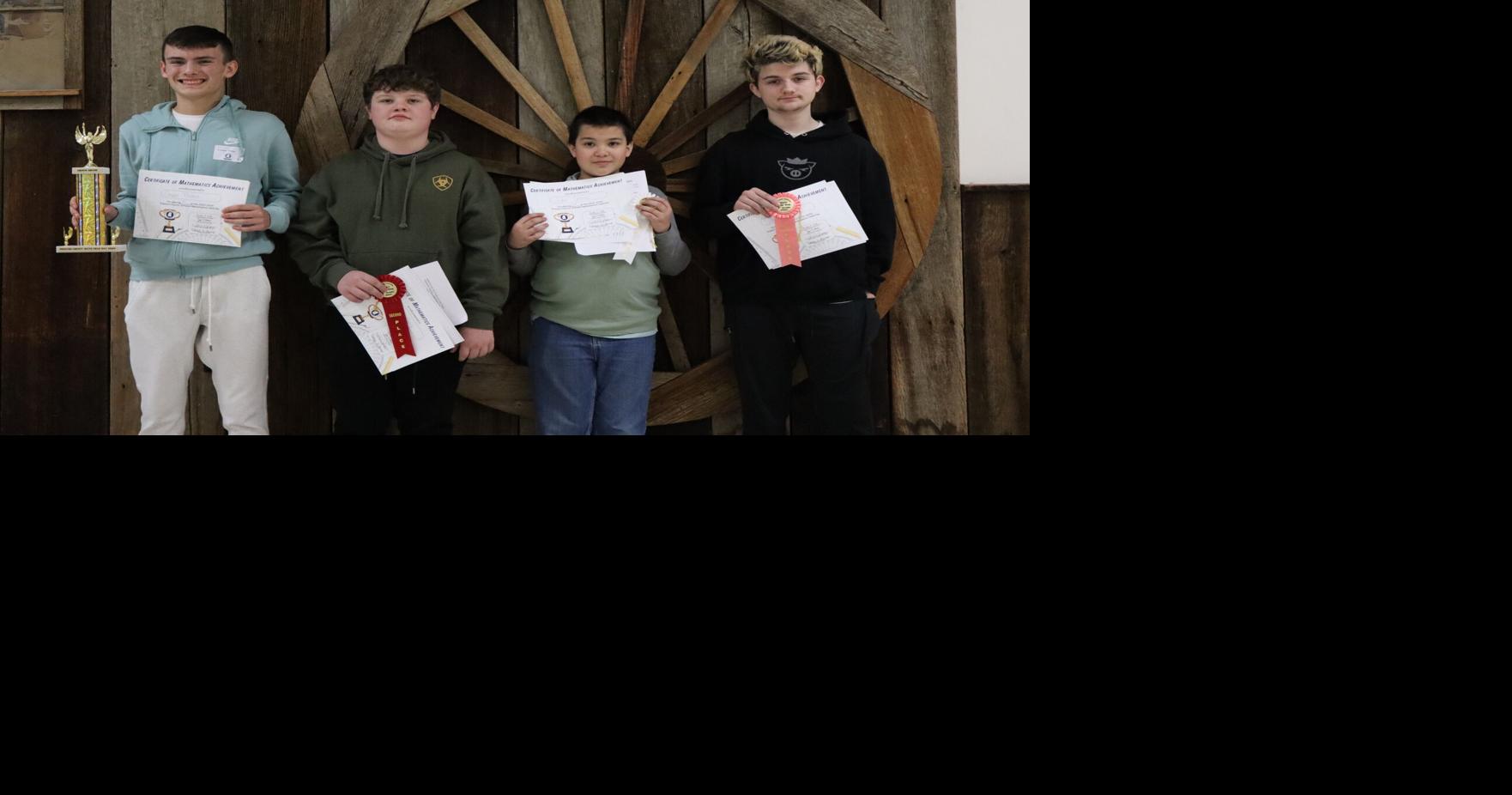Eighth grade math field day winners | | wvnews.com