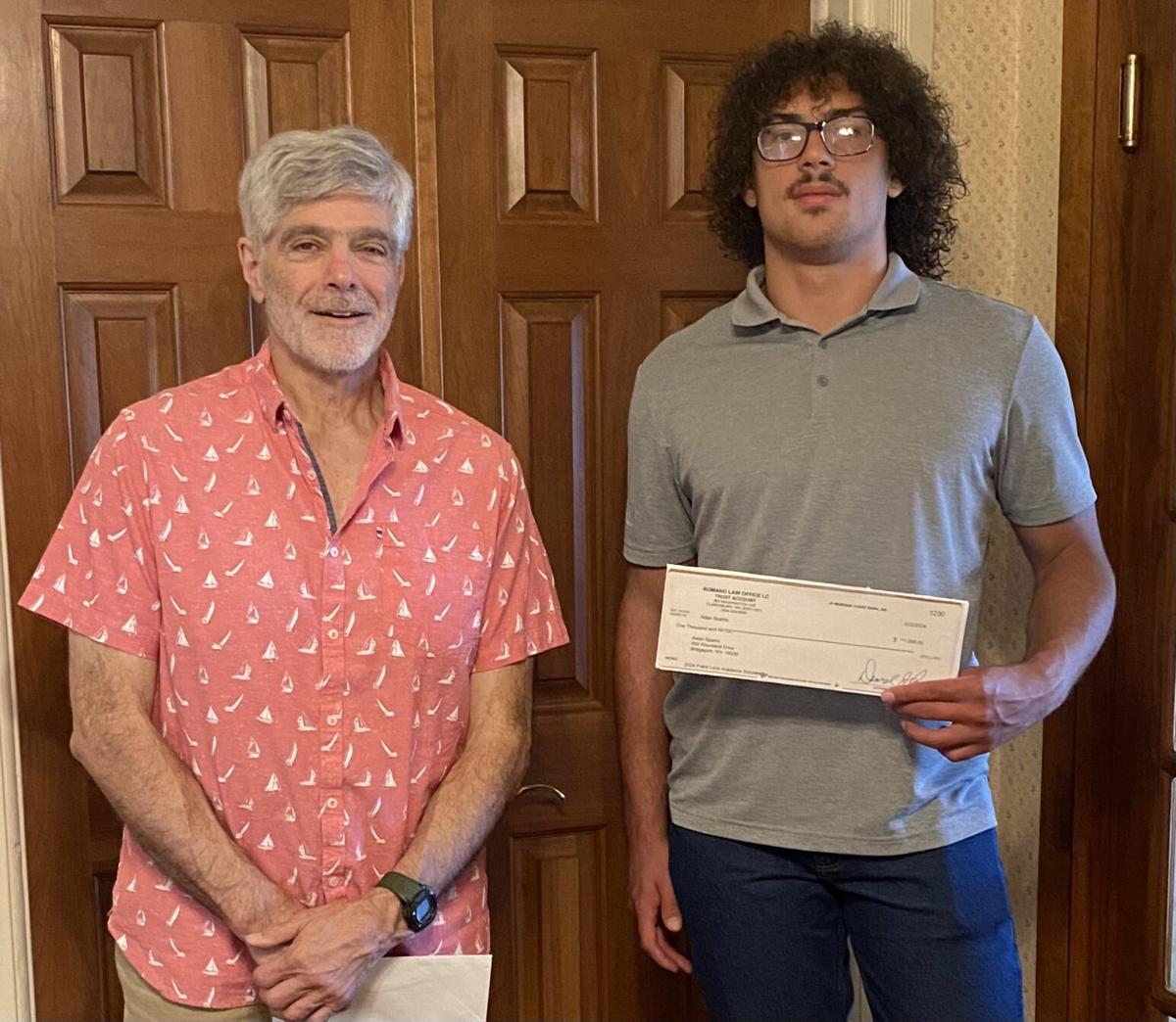 Sparks receives Frank Loria Memorial Scholarship Academic Award | Local ...