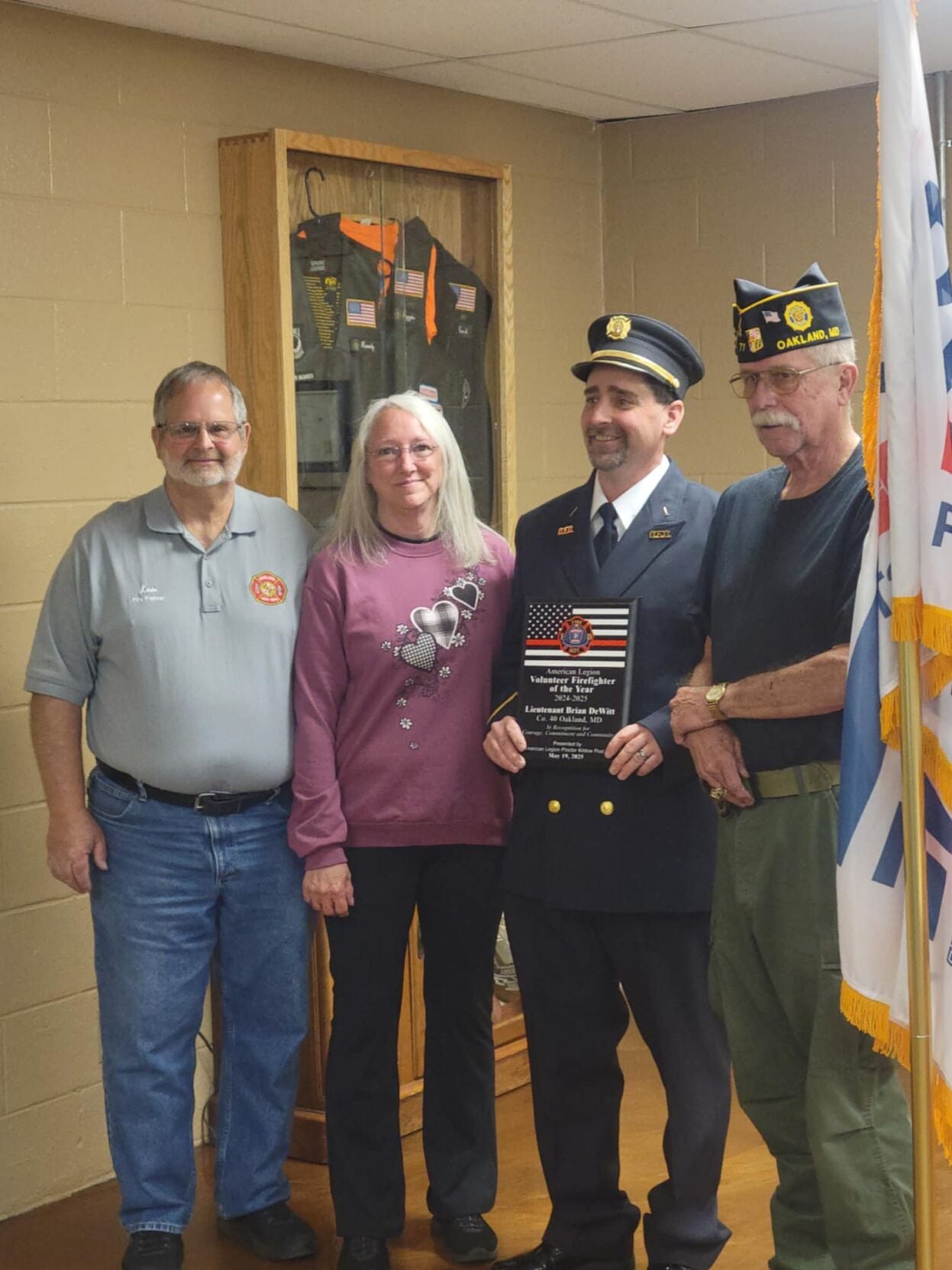 Proctor Kildow Post 71 honors public safety | Garrett News | wvnews.com
