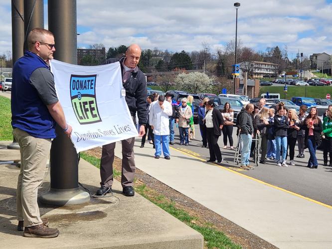 Ruby Memorial Hospital holds annual flag-raising ceremony for National ...