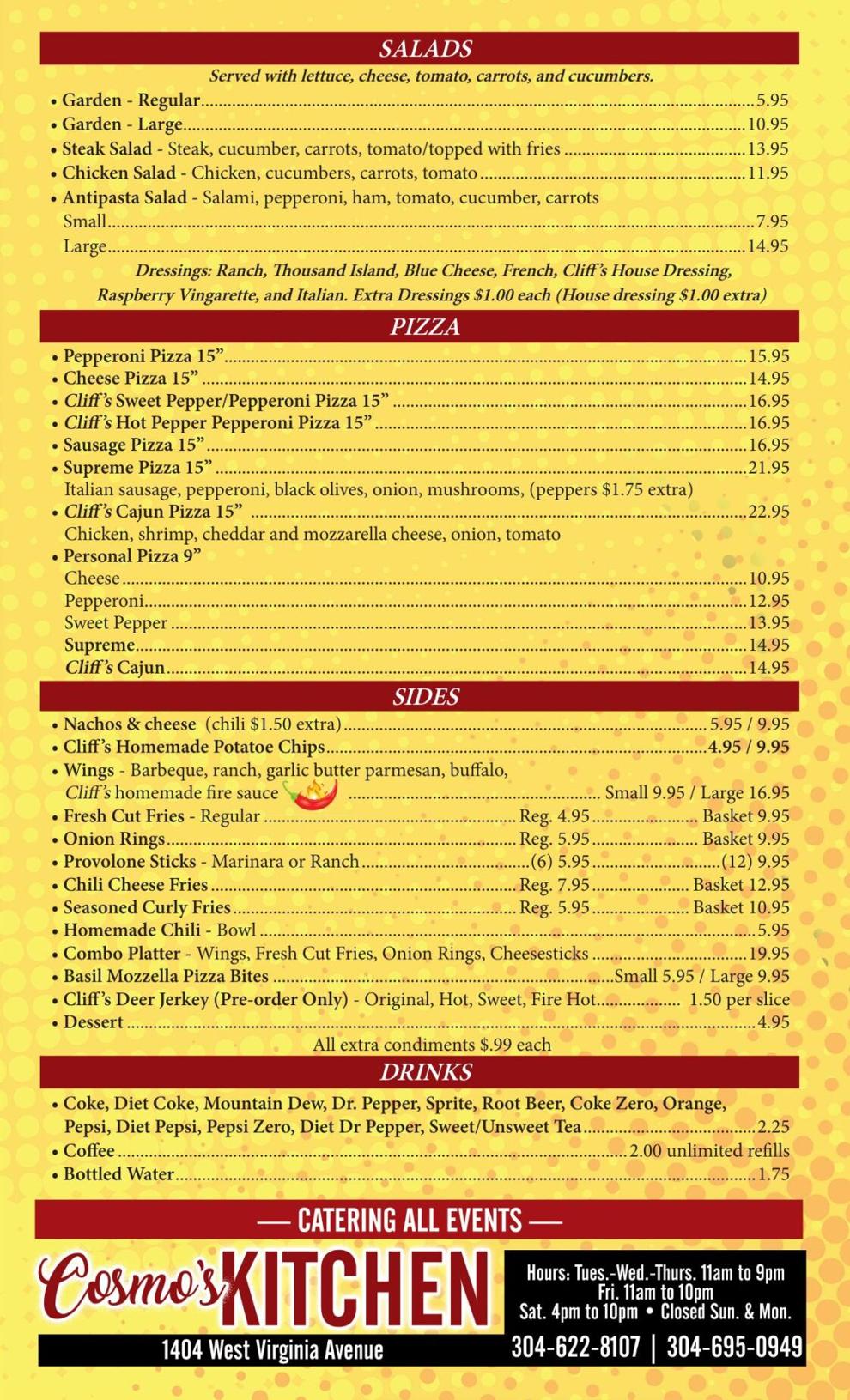 COSMO'S KITCHEN | cosmo's kitchen | mushroom burger | CLARKSBURG, WV ...