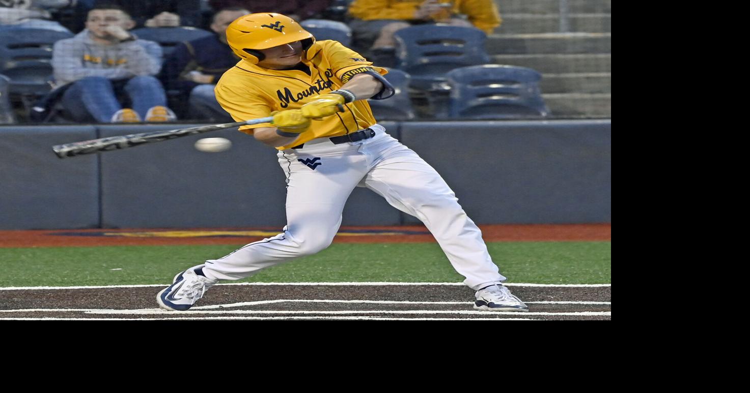 WVU baseball 0308 Brodie Kresser swings | West Virginia University ...