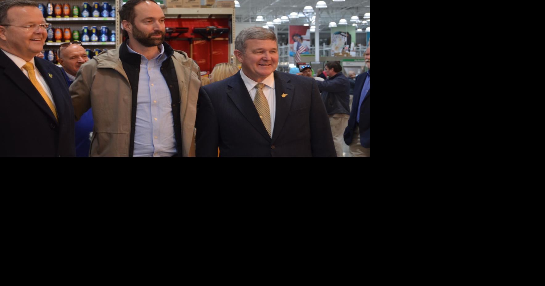 J.R. Menard poses with Kris and Mac Warner | | wvnews.com