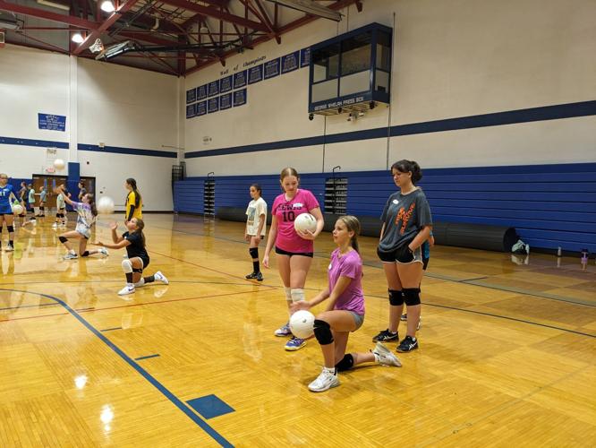 ‘Maids Volleyball Clinic a huge success | Weston Sports | wvnews.com