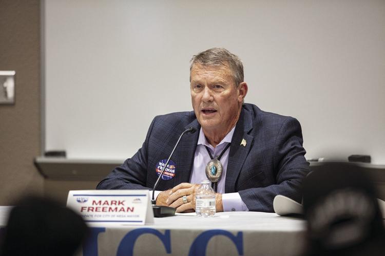 Scott Smith, Mark Freeman debate their Mesa Mayor qualifications | News ...