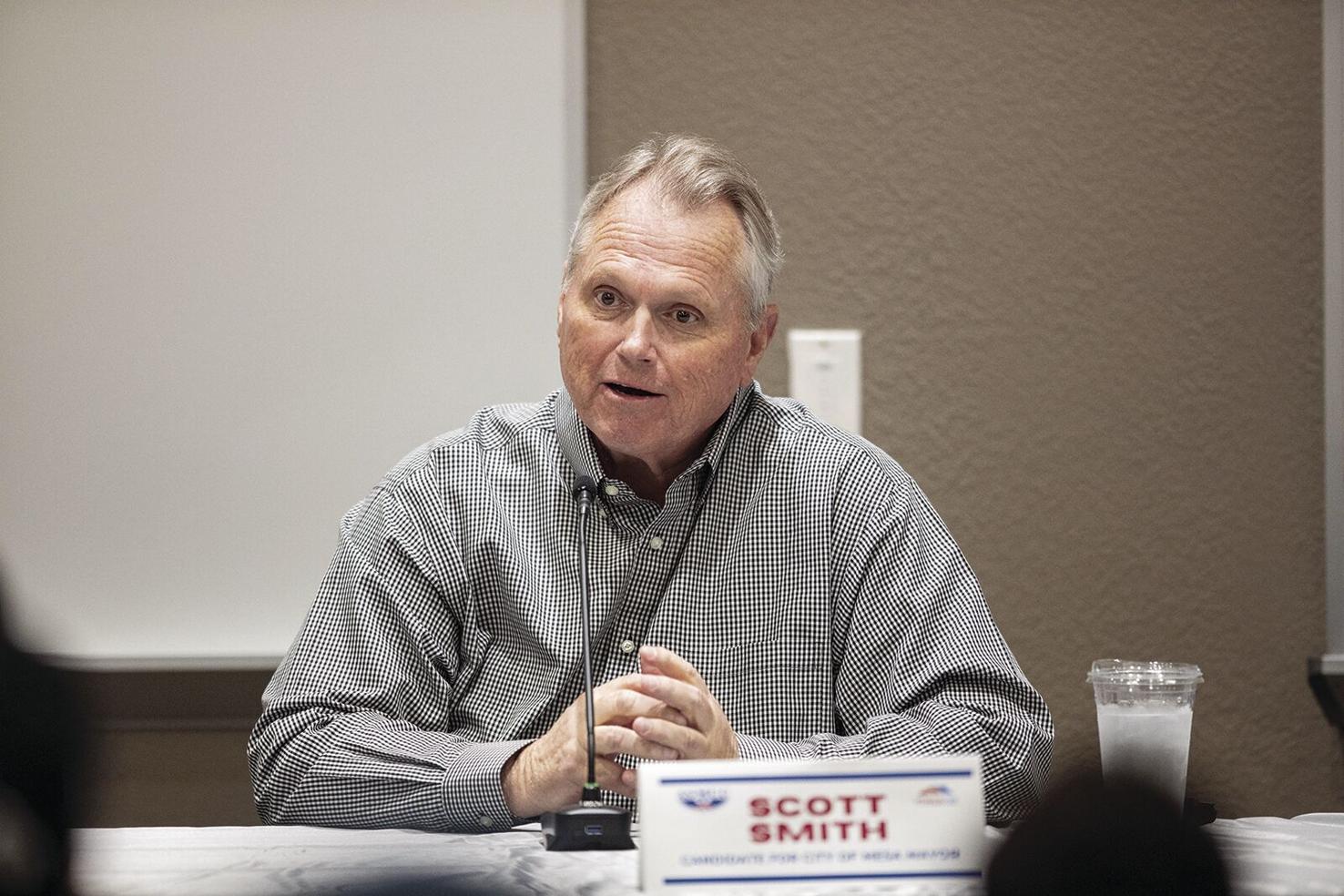 Scott Smith, Mark Freeman debate their Mesa Mayor qualifications | News ...