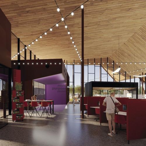 Mesa breaks ground for sleek new Eastmark library | News ...