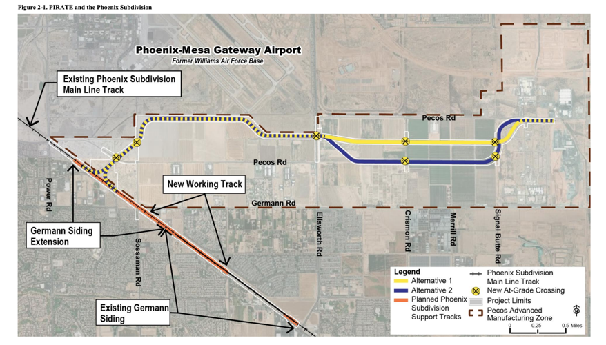 Damage to ancient sites may scuttle southeast Mesa railway | News ...