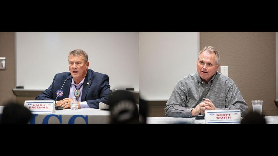 Scott Smith, Mark Freeman debate their Mesa Mayor qualifications | News ...