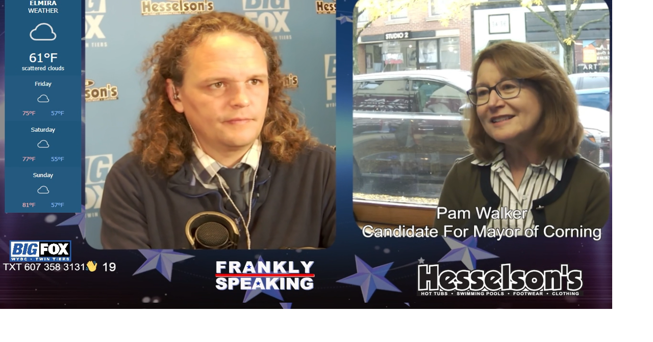 FRANKLY SPEAKING: Meet Corning’s Mayoral Candidate | Frankly Speaking | wydc-tv.com