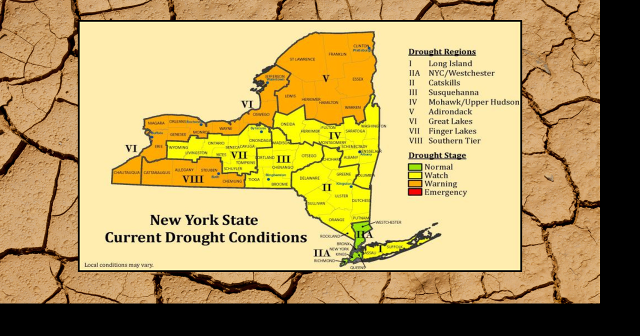 Drought warning issued for Southern Tier counties as dry conditions ...