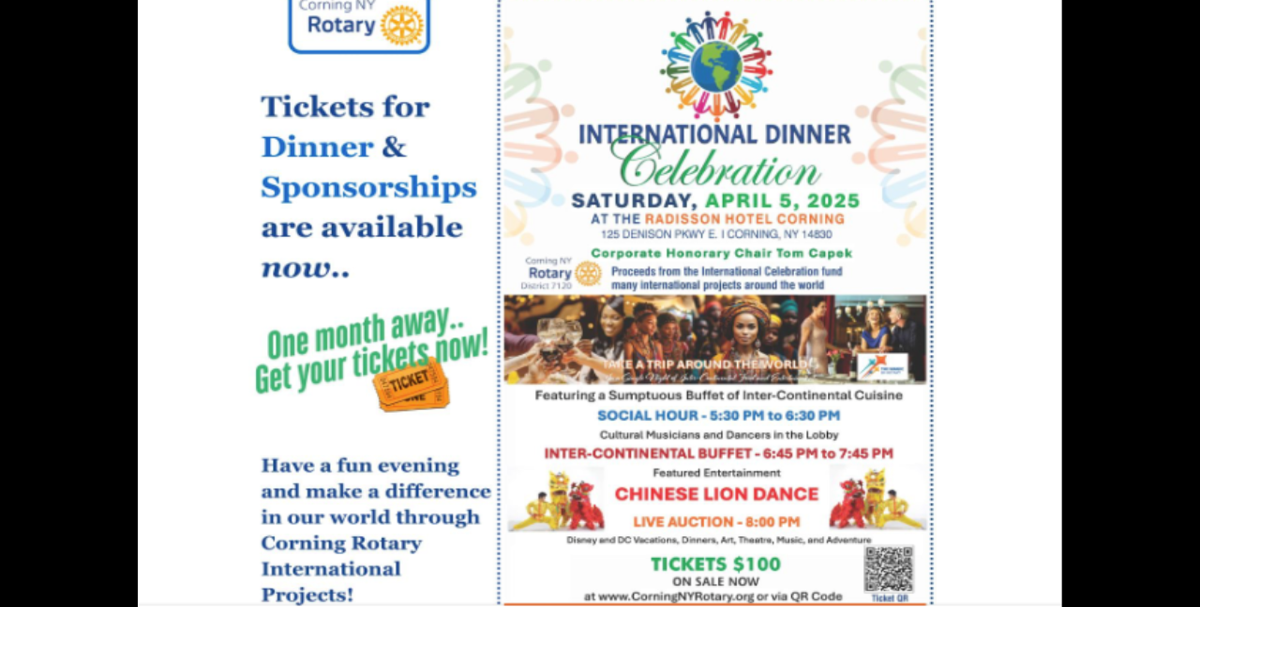 Corning Rotary to host “A Trip Around the World” International ...