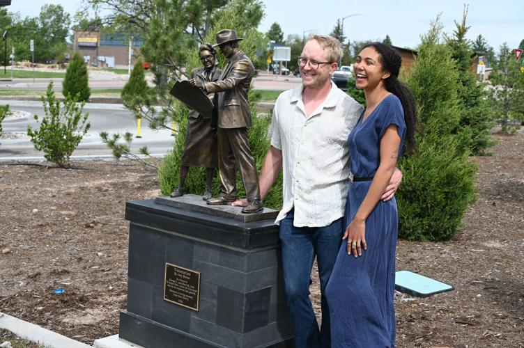 Cole family legacy honored in bronze at Blue FCU headquarters | Local ...