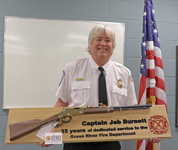 GRFD Capt. Jeb Burnett honored for 35 years of service | Rocket Miner ...