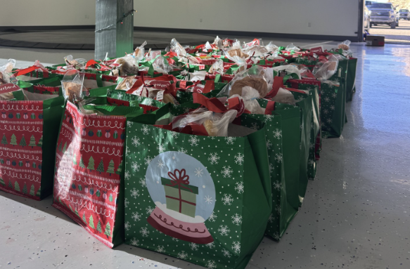 Stagecoach PTO, First Choice Ford prepare 260 Christmas food boxes for ...