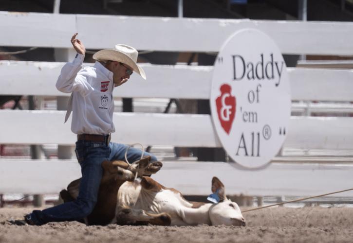 Saddle bronc rider Coleman Shallbetter notches first 90-point ride of ...