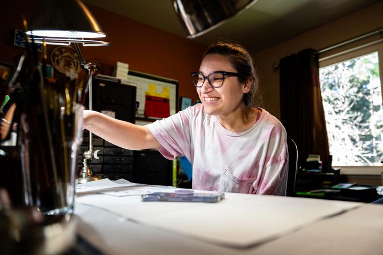 Cheyenne woman helps 28-year-old with autism learn to paint | Features ...