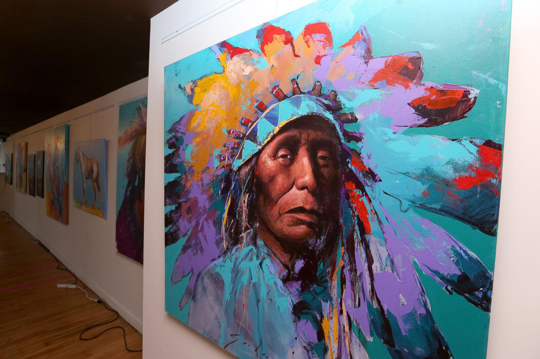Navajo artist Jeremy Salazar brings authentic native artwork to ...