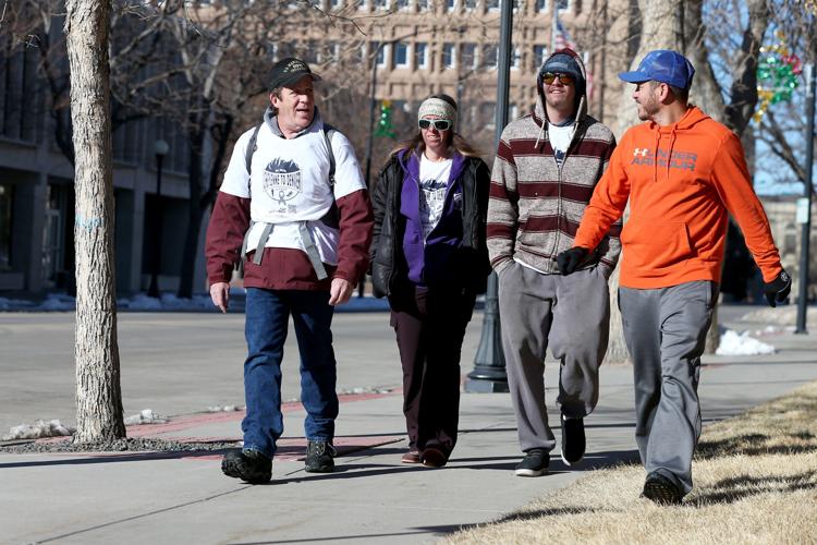 Veteran starts trek from Cheyenne to Denver to raise cancer awareness ...