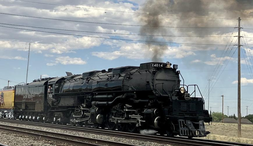 Big Boy steam engine makes short, successful trip in Cheyenne | Local ...