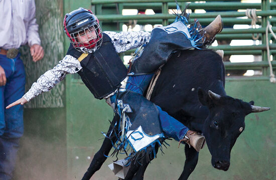 Young riders of rough stock compete at Junior Bull Riding | Other ...
