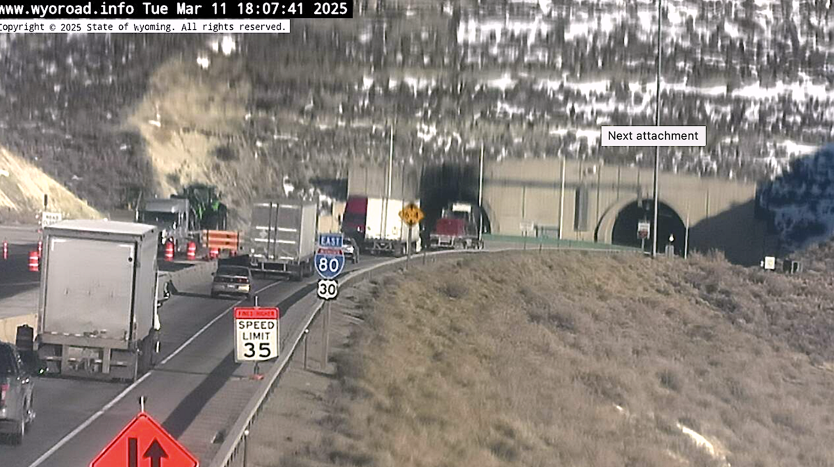 I 80 Traffic Back To Head To Head In Eastbound Tunnel Work Begins On