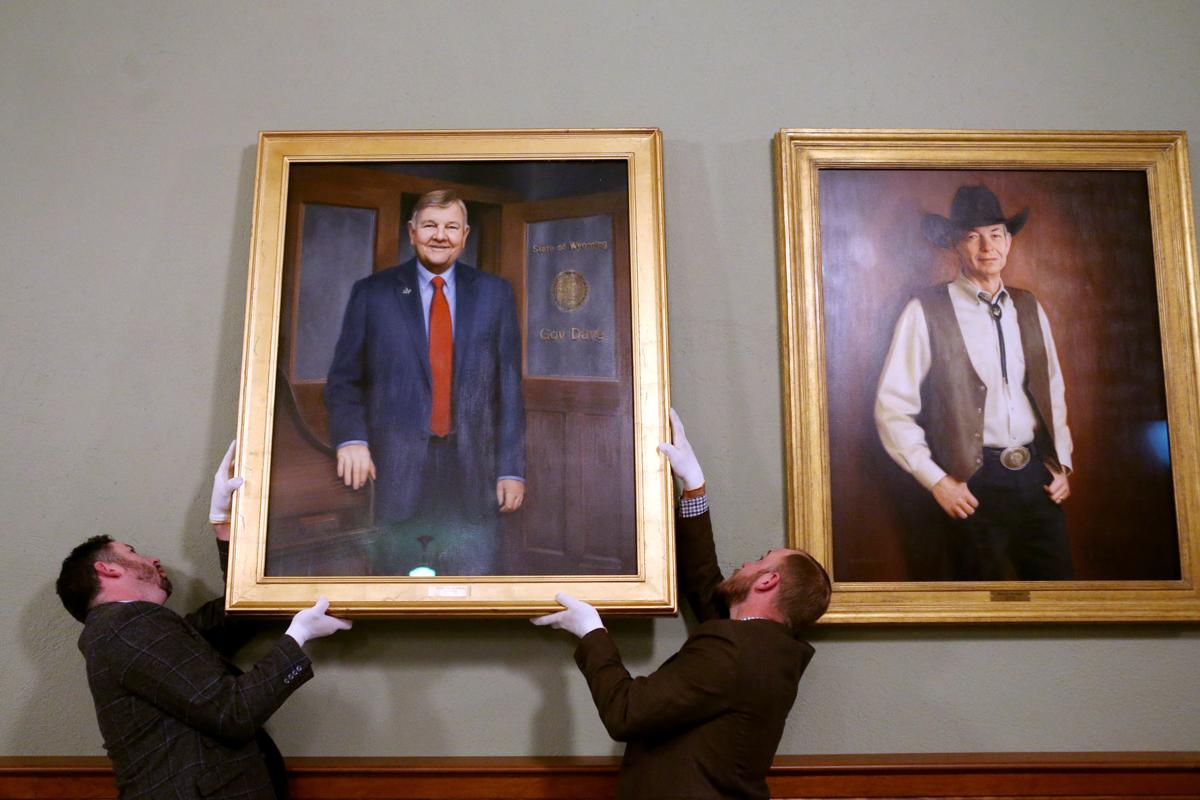 Former Gov. Dave Freudenthal has official portrait unveiled | Gallery ...