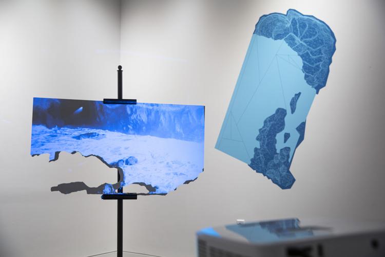 Deconstructing video and reframing it in nature: Tornatzky exhibit ...