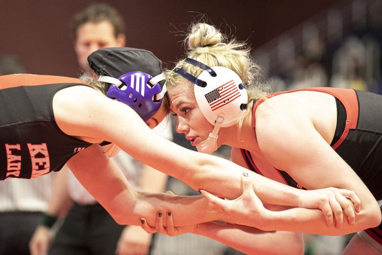 East's Gracin Goff, Central's Meadow King reach girls wrestling finals ...