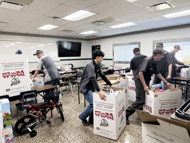 WyoTech students rally for Toys for Tots, spreading joy to local ...