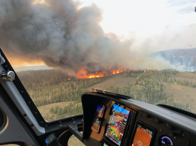Mullen Fire near Rob Roy Reservoir grows to 4,000 acres | Local News ...