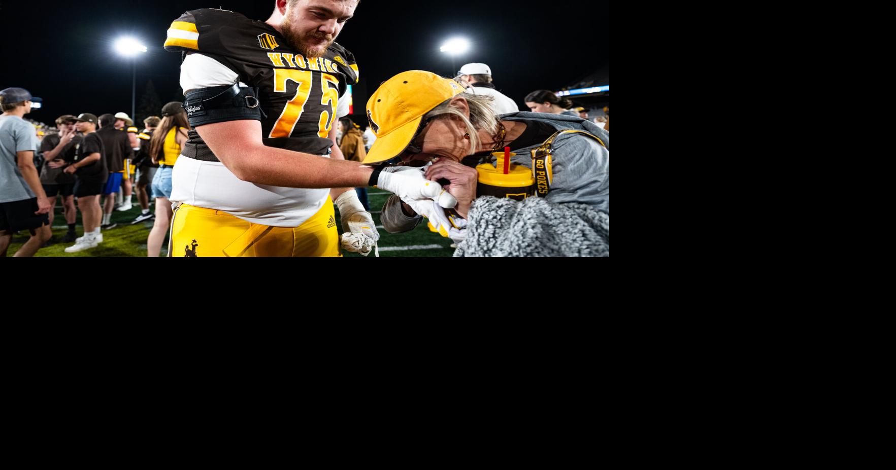 Alex Conn making the most of playing time on Wyoming's O-line ...