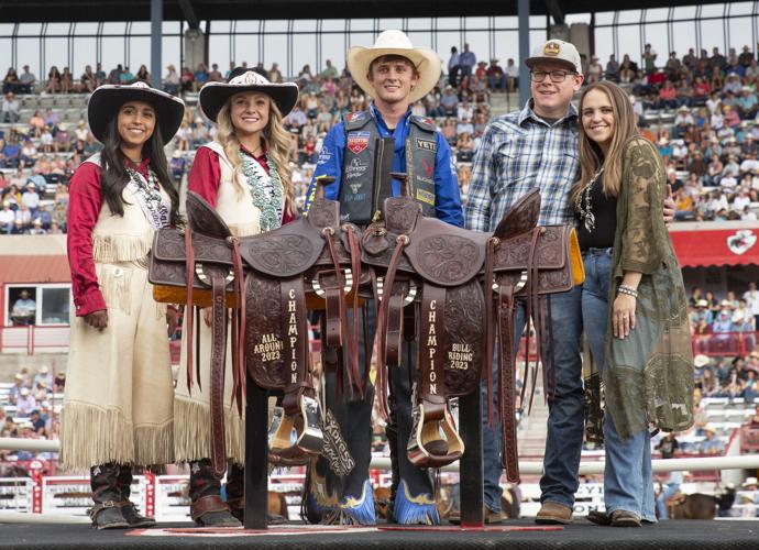 Sanford breaks saddle bronc record; roughstock riders shine on CFD ...