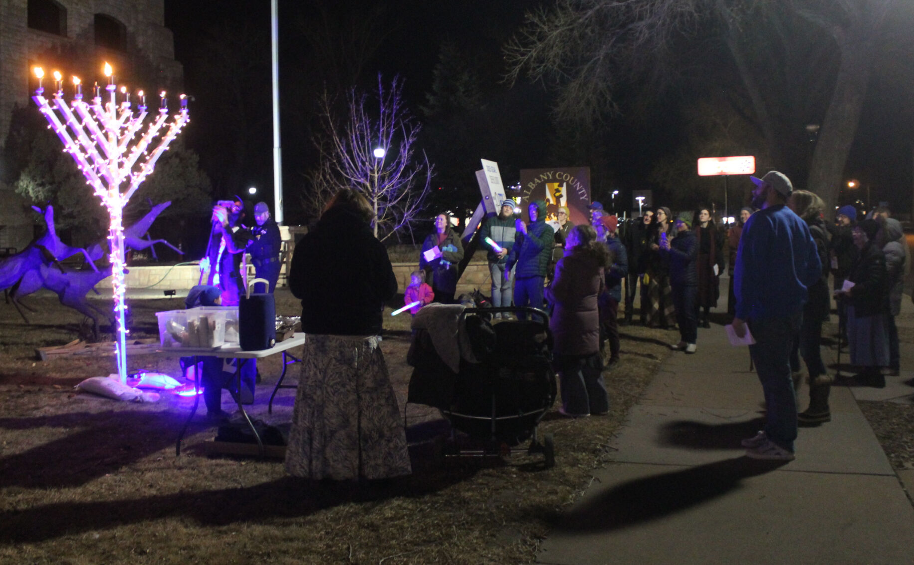 Laramie’s first menorah parade brought visibility, unity during ...